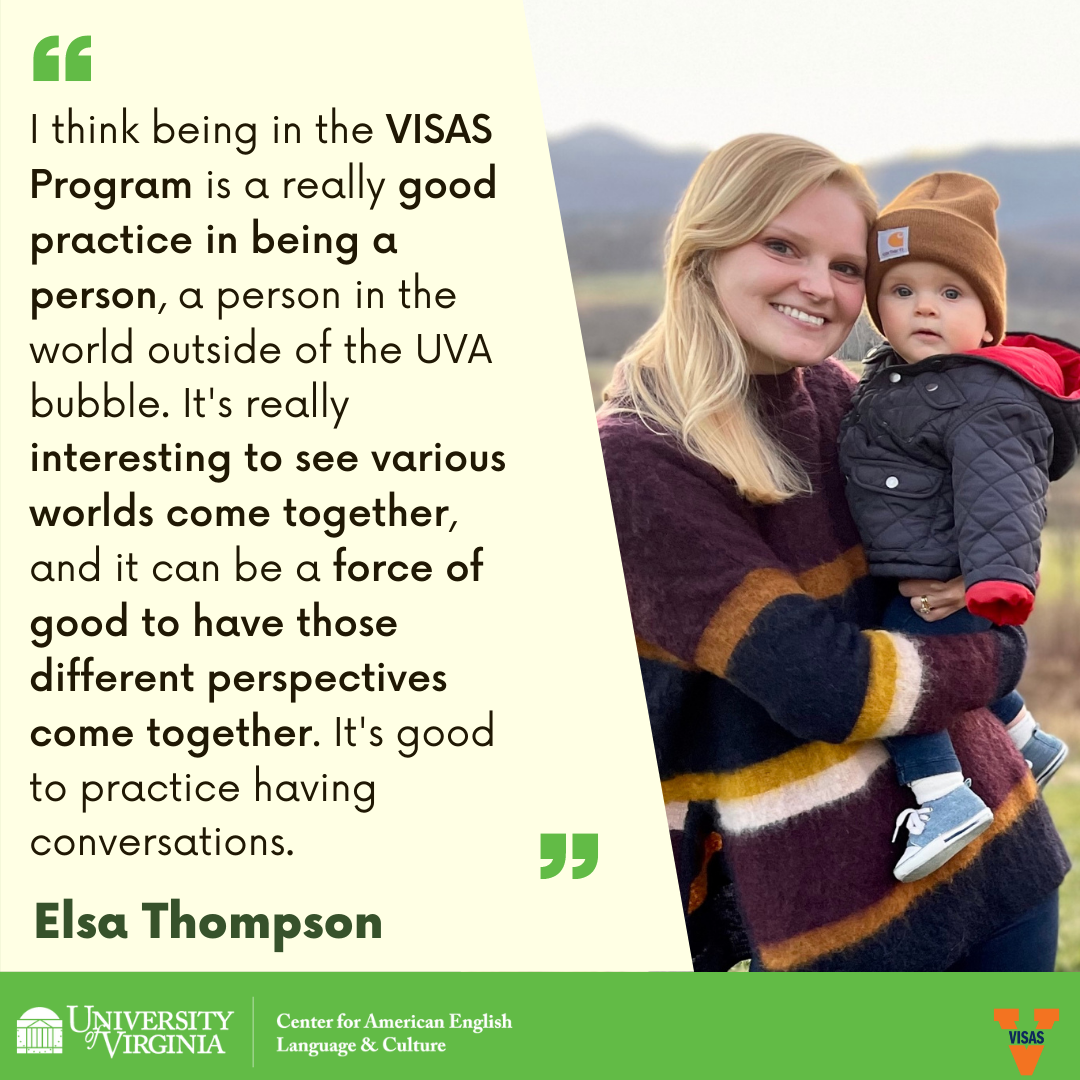 Humans of VISAS | CAELC's VISAS Program at UVA